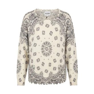 Kujten Round-Neck Strickwaren - - Knitwear - Damen - Mehrfarbig - M