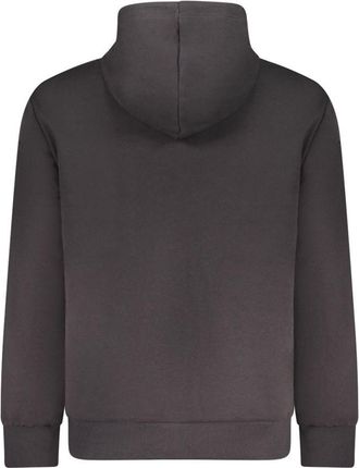 Timberland Logo-Print Cotton Hoodie - Black