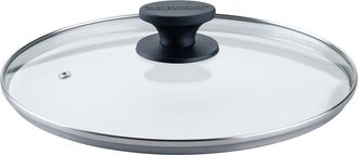 Fackelmann Fackelmann Pfannenglasdeckel 28cm - Hitzebeständig, Bakelit Griff, Shadow Black - Universal Pfannendeckel ideal für jeden Haushalt