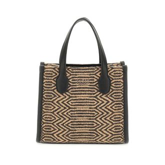 Guess Femme, Sacs, Noir, Taille: ONE Size Silvana 2 Comp Mini Tote