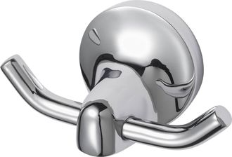 Haceka aspen Doppelhaken, verchromt, 1127481, Metallic