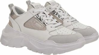 Versace Jeans Couture Femme, Chaussures, Brun, Taille: 39 EU Logo Perforated Baskets