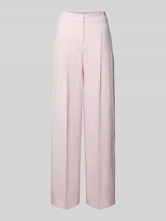 HUGO BOSS Relaxed Fit Hose aus Leinen-Mix Modell TIANA11