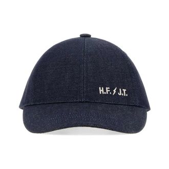 A.P.C. A.p.c., Homme, Accessoires, Bleu, Taille: 60 CM Denim Rabbit Baseball Cap