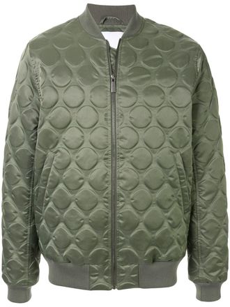 Ports V Gesteppte Bomberjacke - Gr&uuml;n