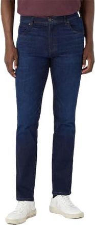 Wrangler Mens Texas Slim Jeans, Convoy, W34 / L34