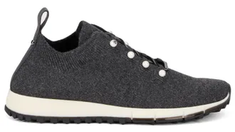 Jimmy Choo London Womens Sneakers Veles Cashmere Black Black-Mix Trainers Black/mix