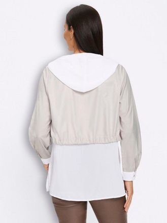 Heine Klassische Bluse Longbluse Langarm
