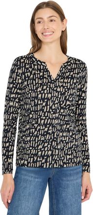 Cecil Print-Shirt im Tunika-Look universal Blue XXL