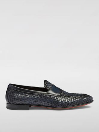 Santoni Mocassins Homme couleur Bleu