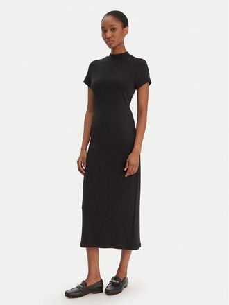 Tommy Hilfiger Kleid f&uuml;r den Alltag WW0WW47860 Schwarz Slim Fit