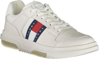 Tommy Hilfiger Logo-Striped Sneaker - White