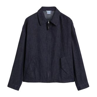 Aspesi Femme, Vestes, Bleu, Taille: 36 FR Unlined Lightweight Denim Jacket