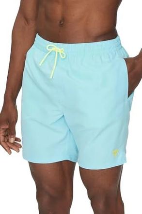 Guess Guess Maillot de bain F4GT03 WG282 FB3V (FR/ES, lettres, XL, régulier, bleu)