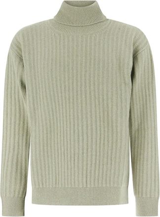 Alpha Studio Rollkragenpullover - - Knitwear - Herren - Gr&uuml;n - M