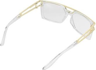 Soimiss Soleil Rétro Métalliques Hip-hop Unisexes Légères pour Fête et Usage Quotidien