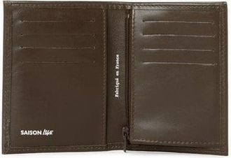 Saison 1865 Porte-carte en cuir