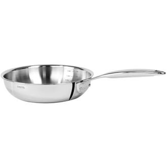 Cristel PS18CPF Po&ecirc;le inox 18 cm Pfanne aus Edelstahl - CastelPro, Rostfreies Metall