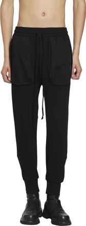 Thom Krom Spliced Cotton Sweatpants