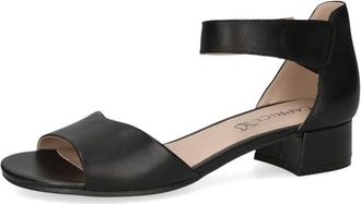 Caprice Femme 9-28212-42 Sandales à Talons, Black Nappa, 38.5 EU