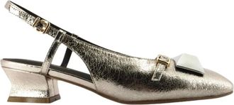 Elvio Zanon Femme, Chaussures, Jaune, Taille: 39 EU Bn0802X Escarpin Slingback