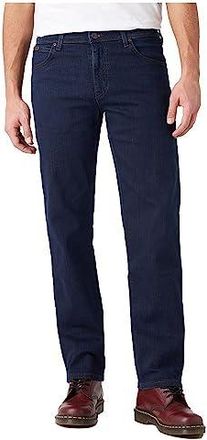 Wrangler Texas Men´s Jeans Bleu Droit, Taille:W33/L34