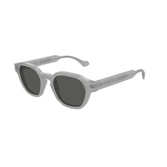 Gucci Oval Sonnenbrille - - Accessories - unisex - Grau - 50 MM