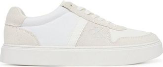 Calvin Klein Sneakers Classic Cups Lace Mix Emb Tongue YM0YM01395 Wei&szlig;
