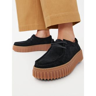 Clarks Halbschuhe Clarks Torhill Bee 26172044 Schwarz