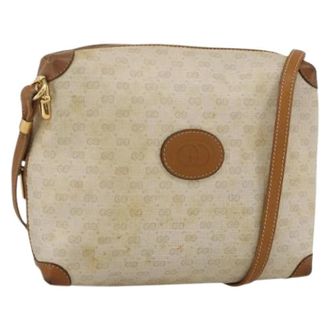 Gucci Sac bandouli&egrave;re vintage Pre-owned - Femme - Pre-owned - Beige - Taille: ONE Size