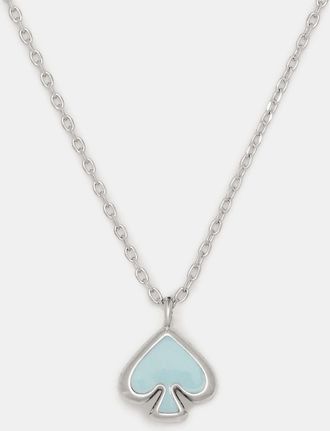 Kate Spade New York Everyday Spade Mini-Anh&auml;nger Aus Emaille