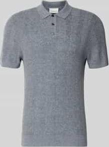 Profuomo Slim Fit Poloshirt mit Knopfleiste