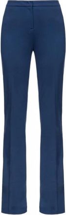Pinko Pinko, Femme, Pantalons, Bleu, Taille: 48 FR Pinko - Pantalons > Pantalons Larges