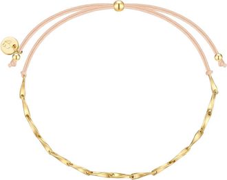 Glanzst&uuml;cke M&uuml;nchen Armband - Sterling Silber Armband - Gr. ONESIZE - in Gold - f&uuml;r Damen