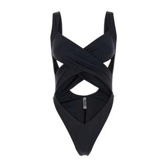 Reina Olga Exotica Trikini - - Swimwear - Damen - Schwarzk - L