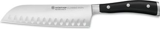 W&uuml;sthof Classic Ikon Santoku 17 cm, Schwarz