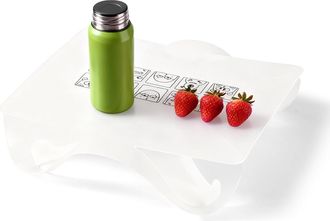 Generico Tragbarer Campingtisch, zusammenklappbar, leicht, f&uuml;r Camping, faltbar, f&uuml;r Essen, Wandern, Rucksackreisen, Grillen, Party