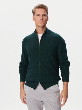 GANT Strickjacke 8050334 Dunkelgr&uuml;n Regular Fit