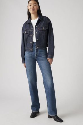 Levi's Jeans Ribcage Full Length - Femme - Bleu / Valley View - 27X34
