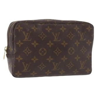 Louis Vuitton Pochette Vintage en Toile Pre-owned - Femme - Pre-owned - Brun - Taille: ONE Size