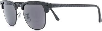 Ray-Ban unisex, Accessoires, Noir, Taille: 51 MM Clubmaster Lunettes de soleil