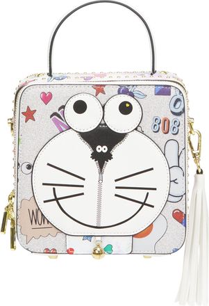 Mymo Schulranzen Schulranzen Frauen Silber