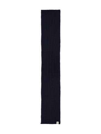 Bally cable-knit scarf - Bleu