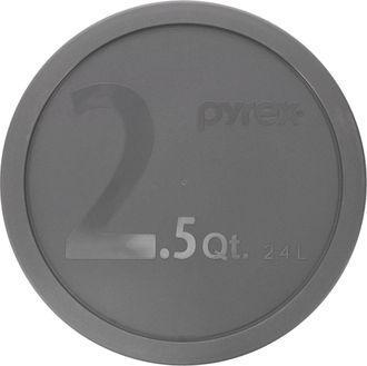 Pyrex Ersatzdeckel f&uuml;r R&uuml;hrsch&uuml;sseln, 325 St&uuml;ck, 2,5 qt, Grau