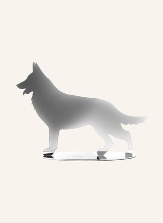 Fink Deko Hund Falco silber