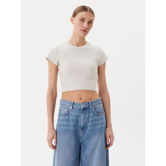 Element T-Shirt ELJKT00117 Beige Slim Fit