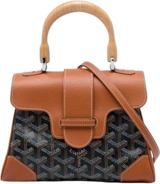 Goyard Pre-owned Mini Saigon - Femme - Pre-owned - Brun - Taille: ONE Size