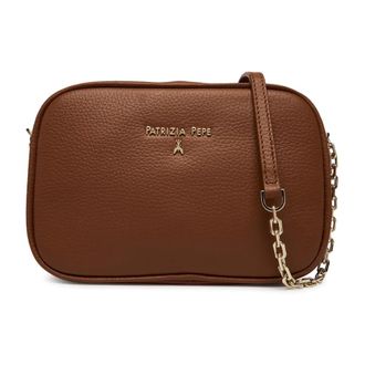 Patrizia Pepe Femme, Sacs, Brun, Taille: ONE Size Sacs bandouli&egrave;re