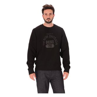 Diesel Obsidian Ultra SweaT-shirt - Homme - Sweatshirts et sweats &agrave; capuche - Noir - Taille: S