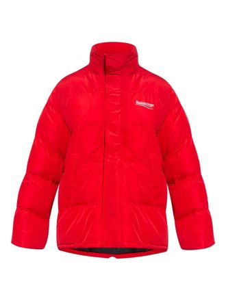 Balenciaga doudoune à coupe mi-longue - Rouge